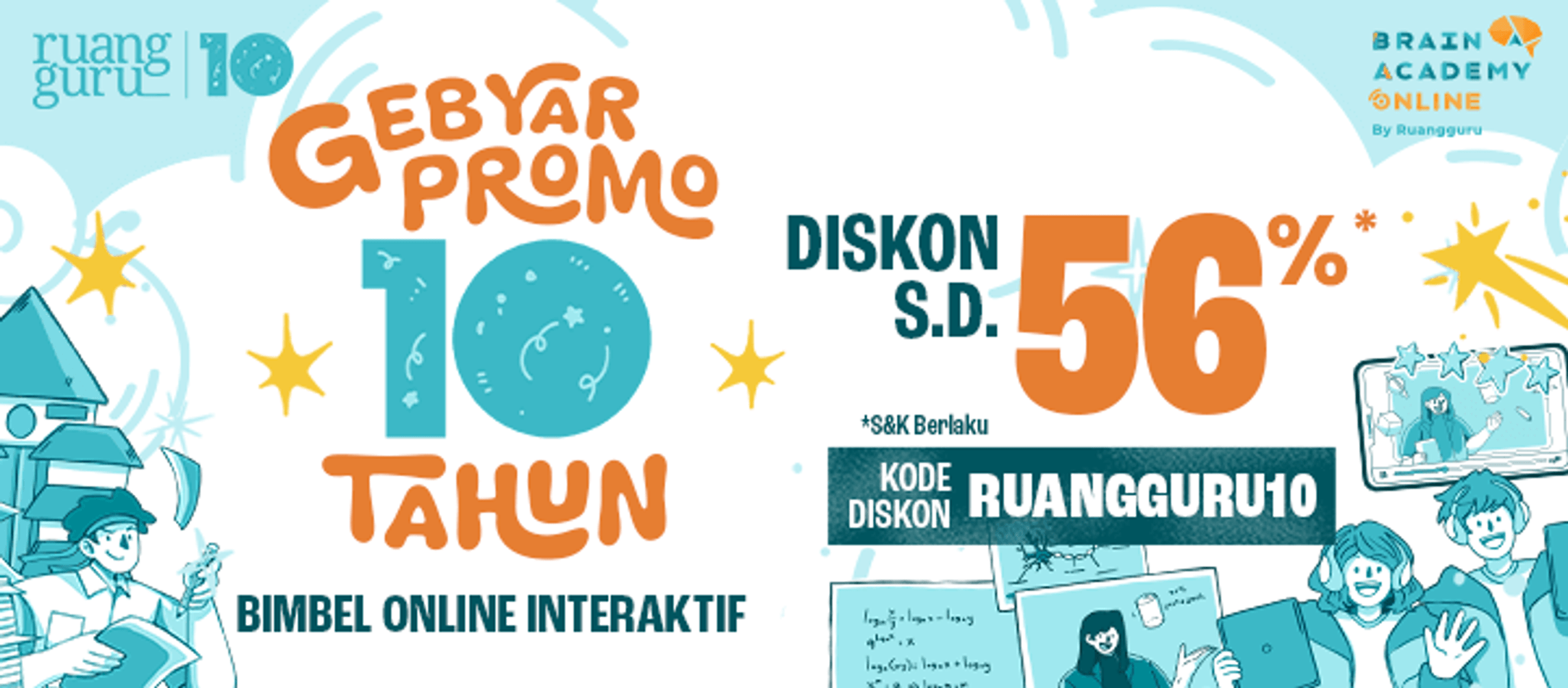 Promo Ruangguru Terbaru & Terlengkap, Diskon Up To 78%!