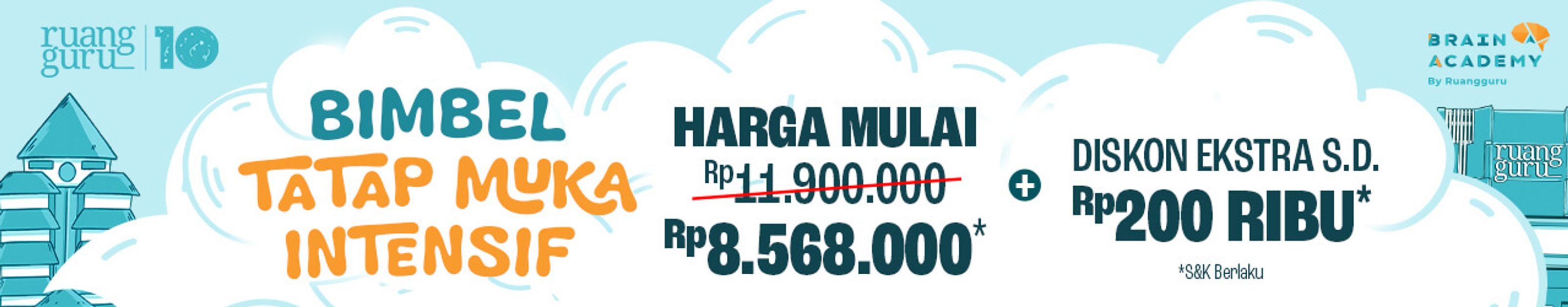 Promo Spesial RG 10th Anniversary, Dapatkan Diskon Brain Academy Center!