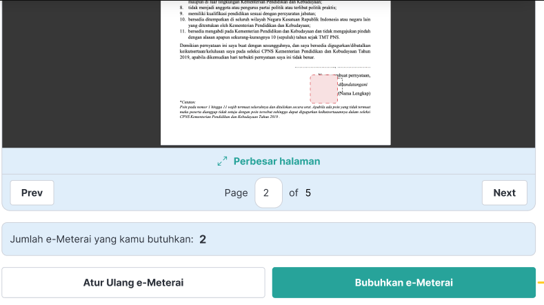 Cara menggunakan e-Meterai dengan metode upload dokumen | Bantuan Skill Academy
