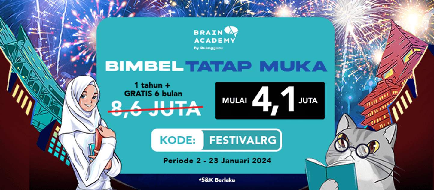 Promo Ruangguru Terbaru & Terlengkap, Diskon Up To 78%!