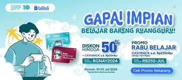 Promo Ruangguru Terbaru & Terlengkap, Diskon Up To 78%!
