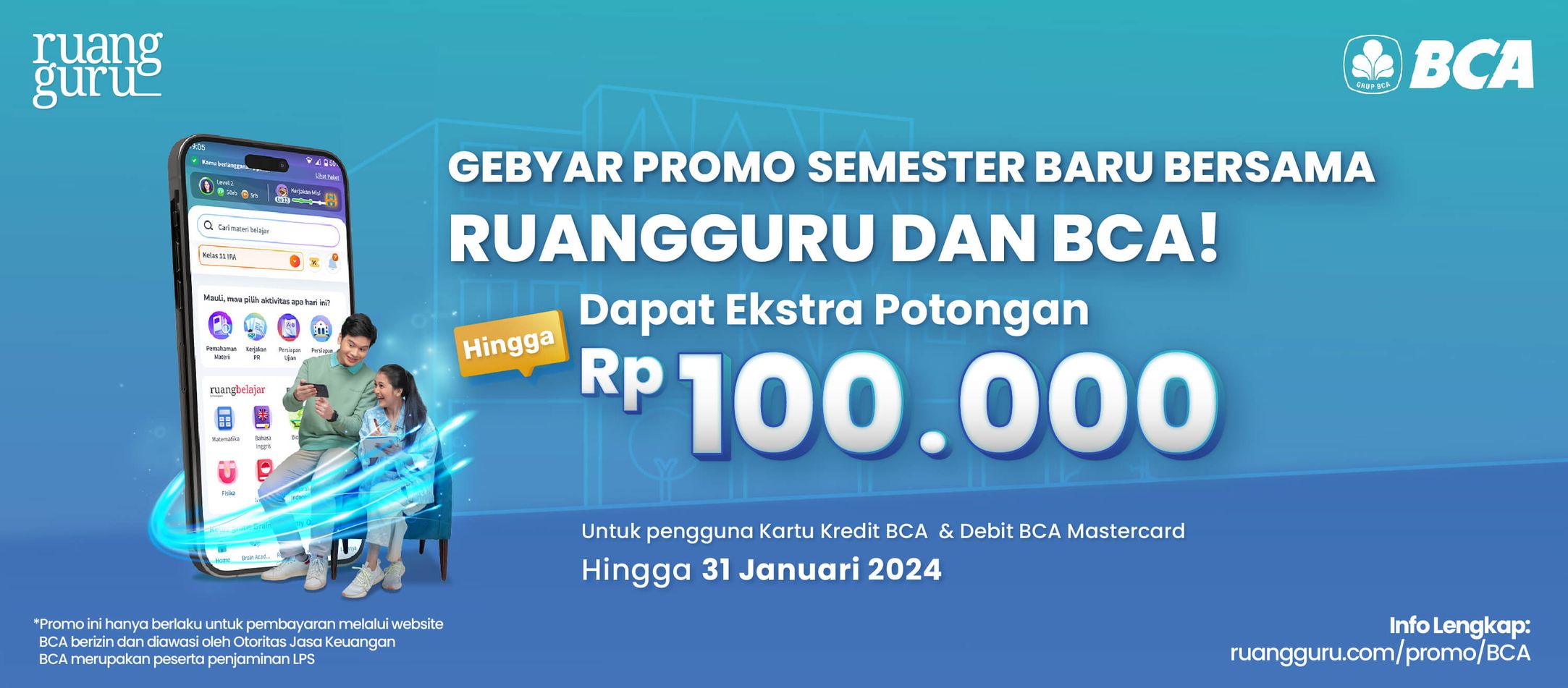 Promo Ruangguru Terbaru & Terlengkap, Diskon Up To 78%!