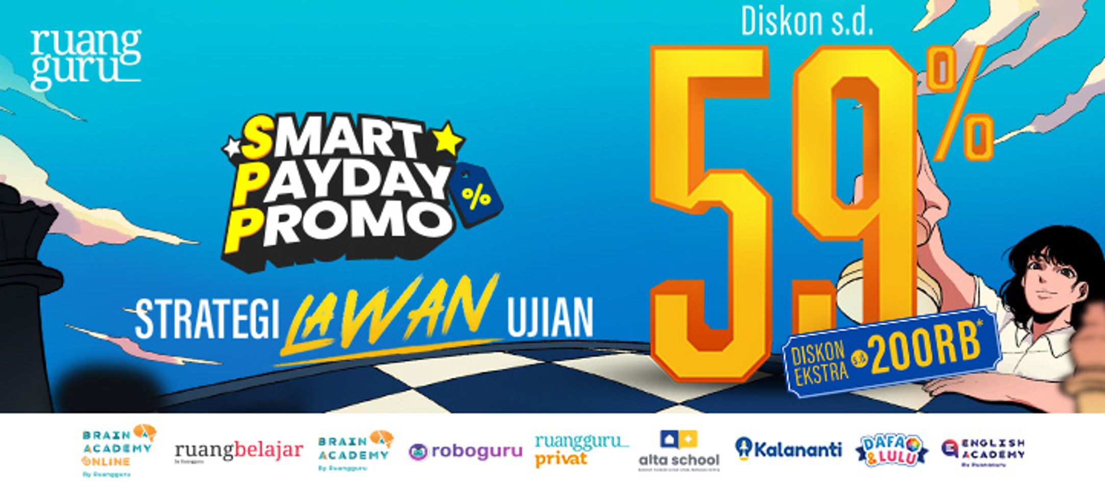 Promo Ruangguru Terbaru & Terlengkap, Diskon Up To 78%!