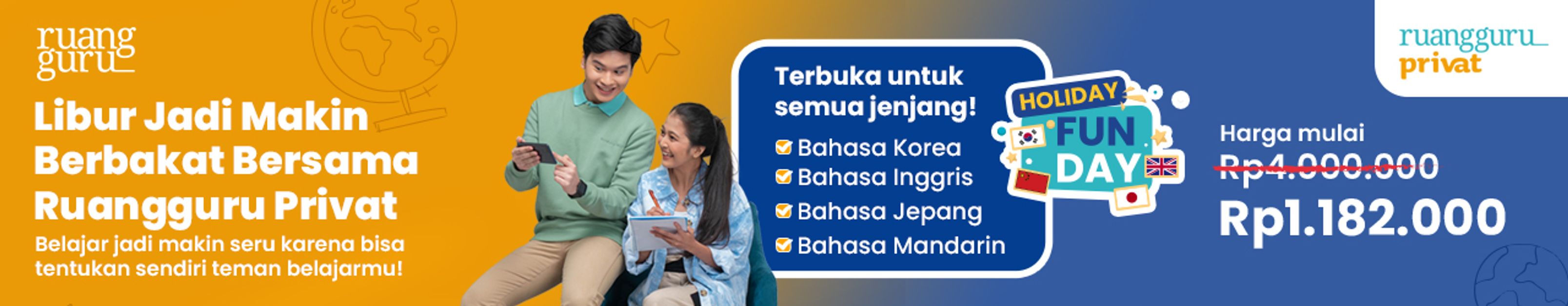 Promo Ruangguru Terbaru & Terlengkap, Diskon Up To 60%!
