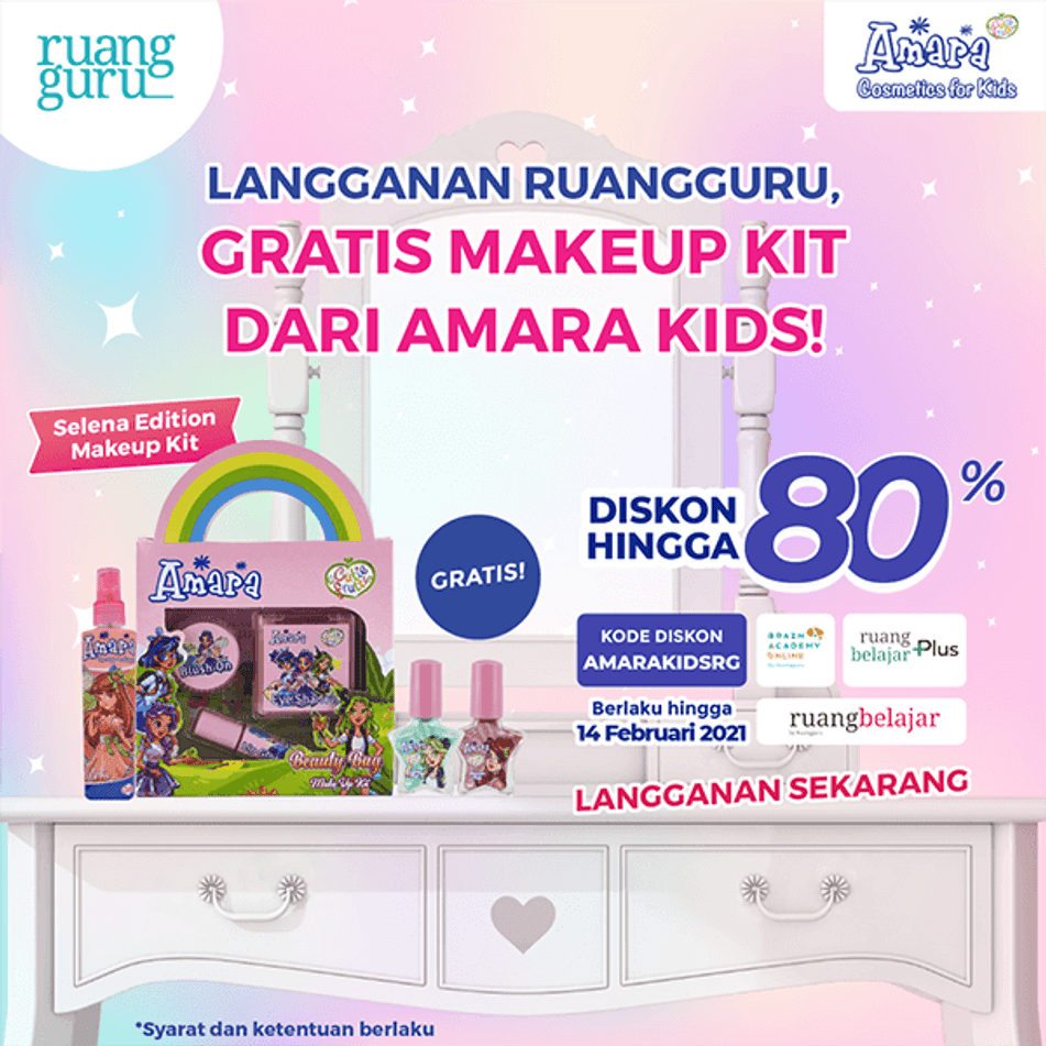 Promo Amara Kids | Ruangguru