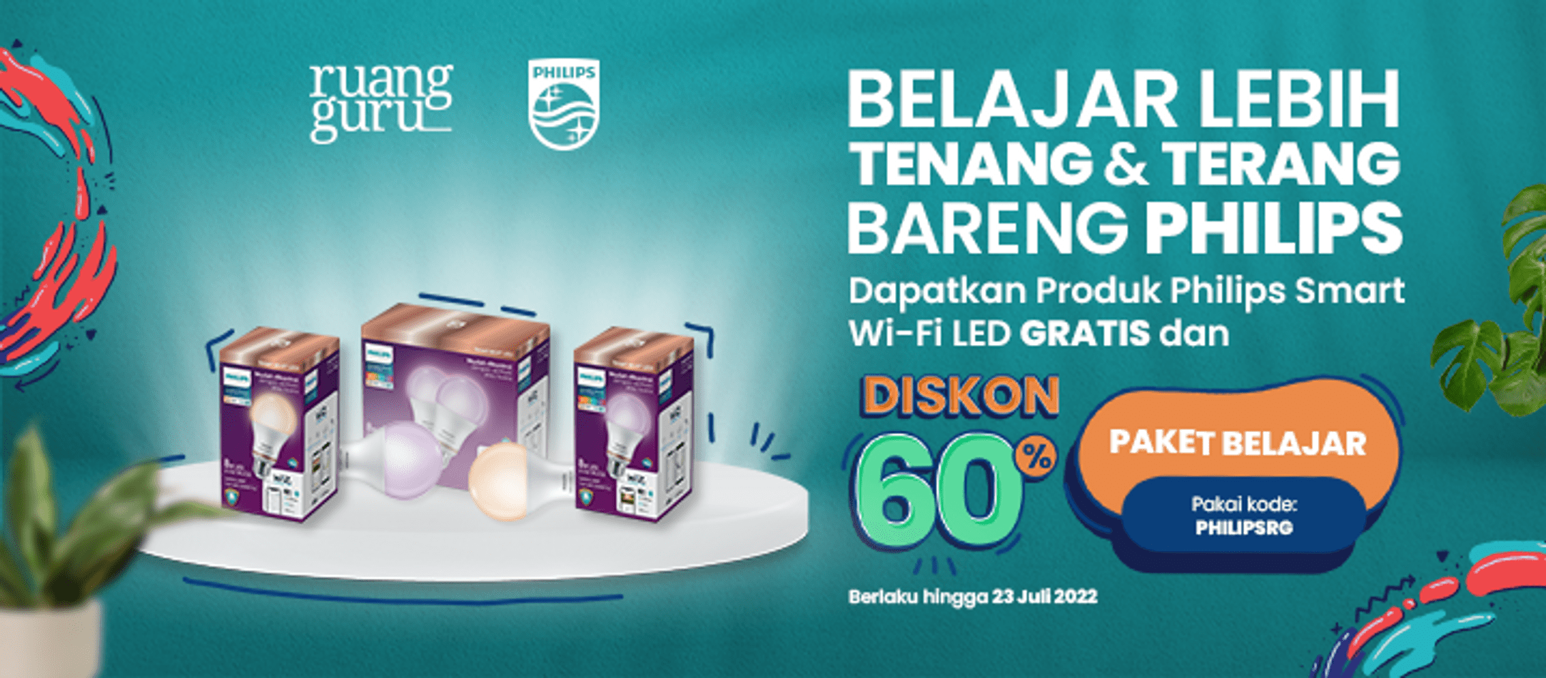 BELAJAR LEBIH TENANG & TERANG BARENG LAMPU PINTAR PHILIPS Dapatkan ...