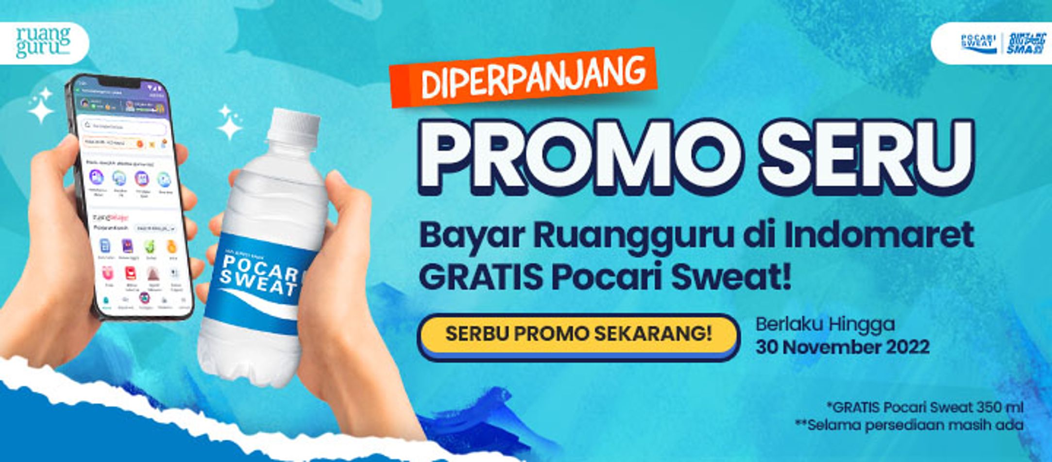 Wujudkan Mimpimu Bersama Ruangguru dan Pocari!