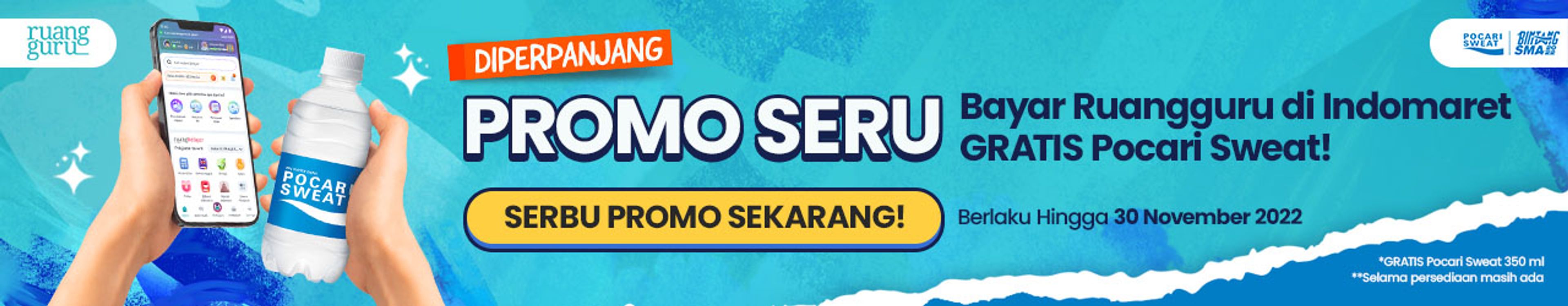 Wujudkan Mimpimu Bersama Ruangguru dan Pocari!