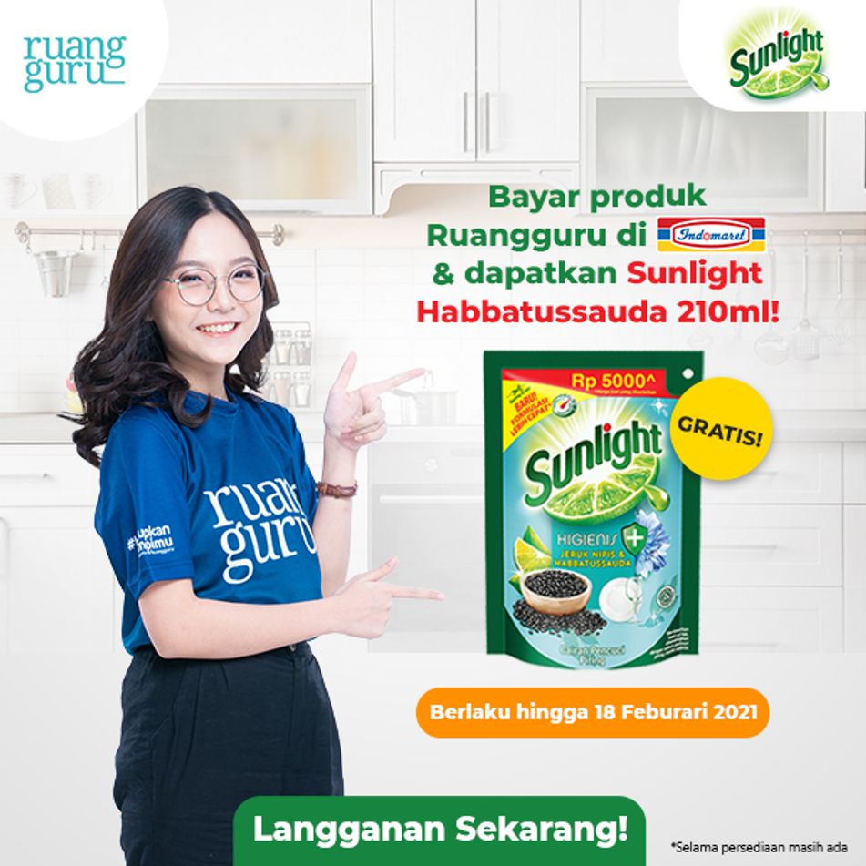 Promo Sunlight | Ruangguru